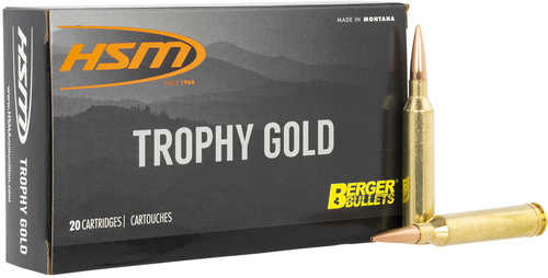 264 Win Mag 130 Grain Jacketed Hollow Point 20 Rounds HSM Ammunition ...
